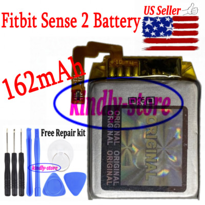USPS Original 162mAh Battery For Fitbit Versa4&For Fitbit Sense2 ...