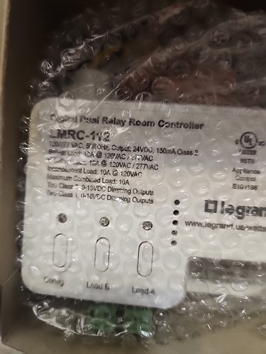 Legrand DLM Room Controller 2 Relay, KO, 0-10V Dimming, 10A (LMRC-112 ...