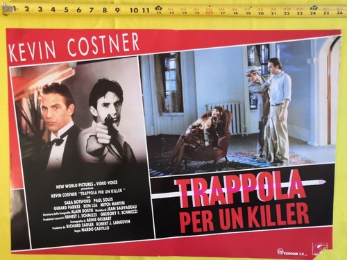 1983 THE GUNRUNNER Kevin Costner Italian Fotobusta Movie Poster ORIG ...