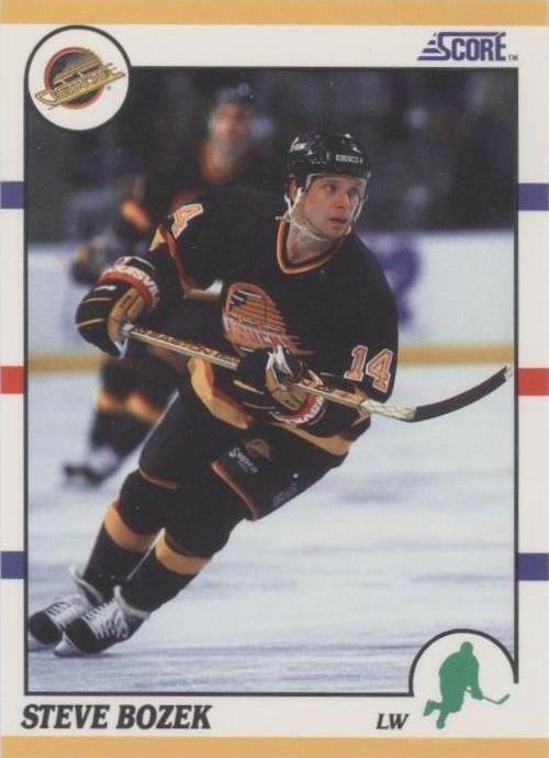 1990-91 Score Rookie & Traded - Steve Bozek #89T for sale online | eBay