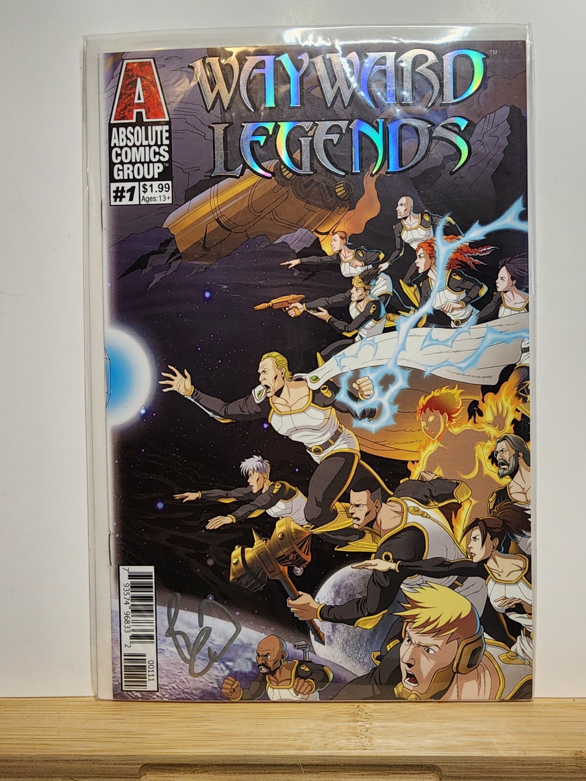 Wayward Legends #1 (2020) Red Giant Entertainment - SIGNED by Benny ...