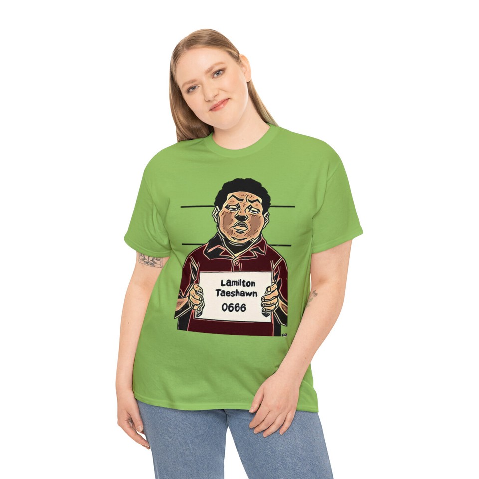 The Boondocks Lamilton Taeshawn Graphic Print Adult Swim Unisex Cotton ...