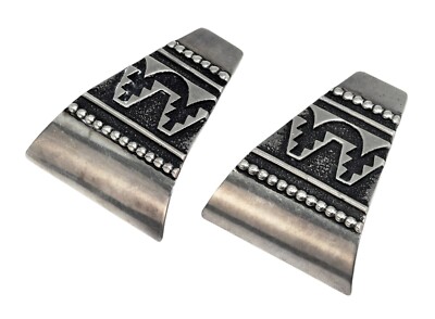 Thomas Singer TS Navajo Solid 925 Sterling Silver Traditional Pattern ...