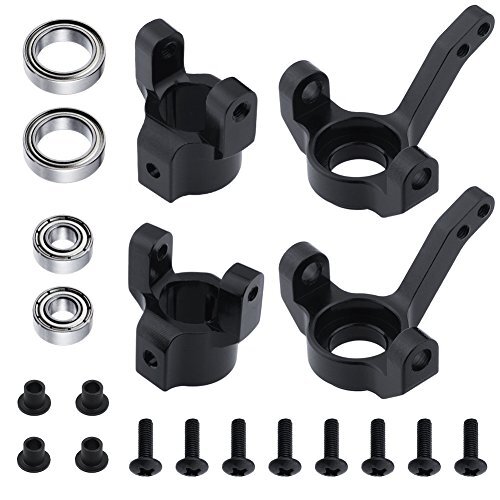 Steering Aluminum Knuckle & C Hub Carrier L/R Set for AXIAL SCX10 ...