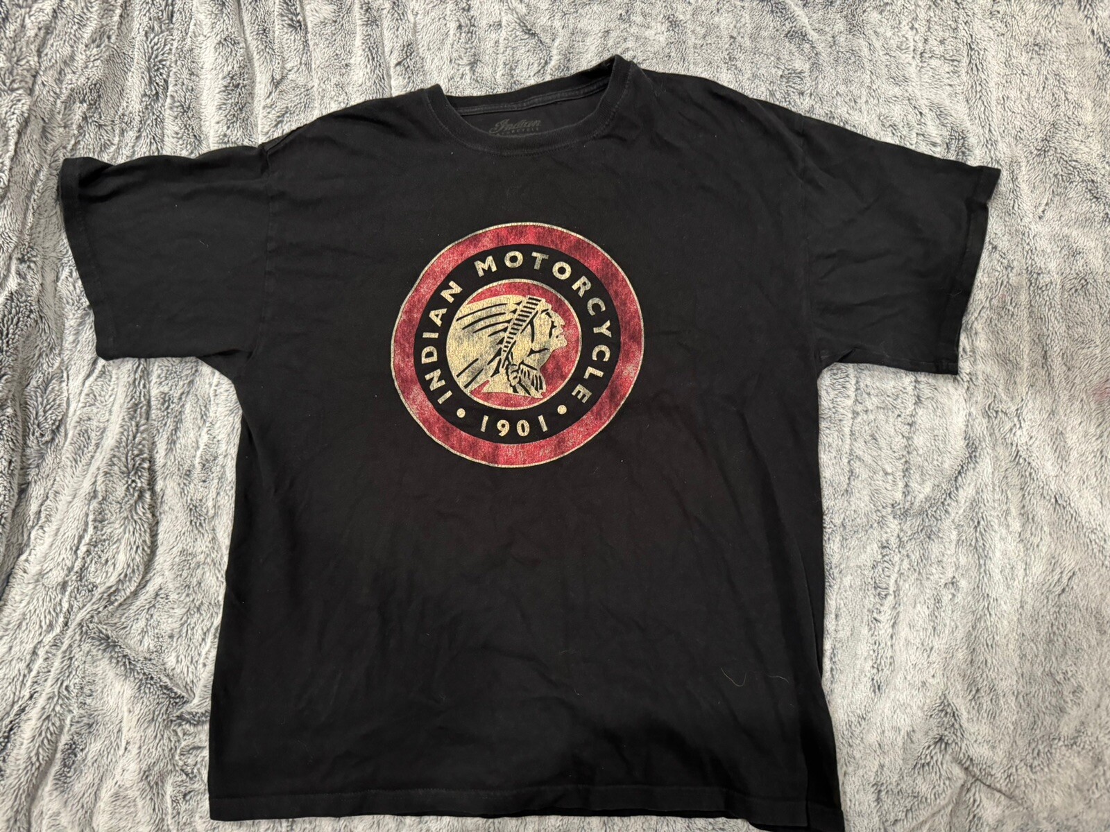 Indian Motorcycle Genuine Black T-Shirt- Men’s XL - Gem