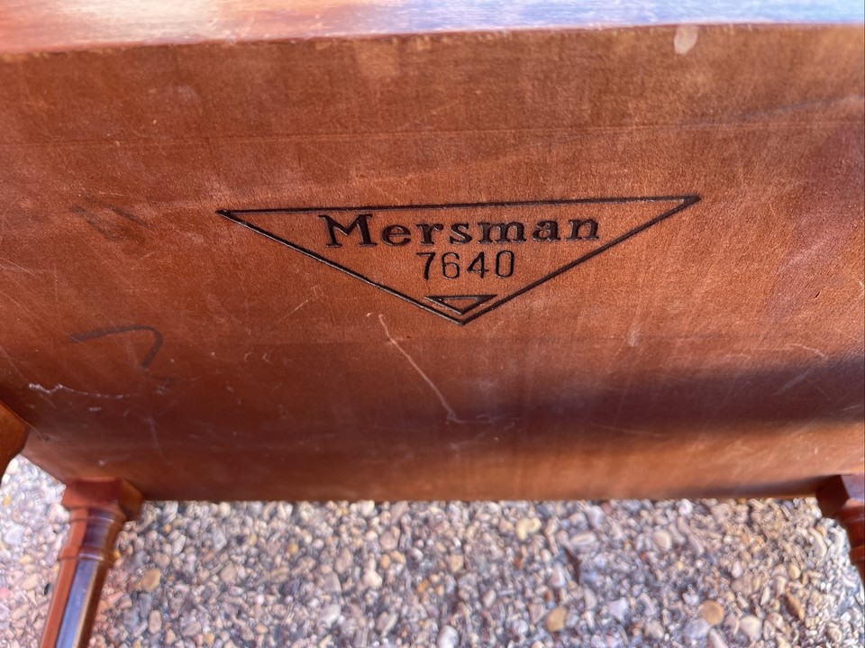 Pair Of Vintage Mersman End Table Genuine Mid Century Modern Tiered ...