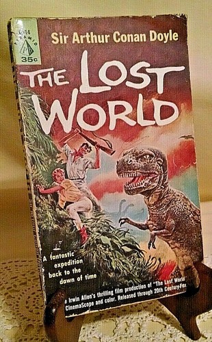 LOST WORLD BY SIR ARTHUR CONAN DOYLE PYRAMID G6514 2ND 1960 CLAUDE ...