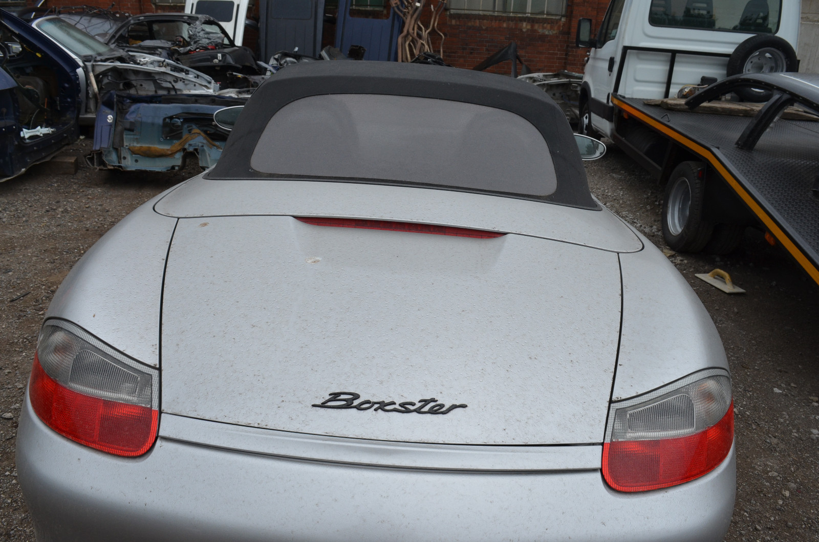 PORSCHE 986 boxster 2.5 tiptronic n/s door shell silver, | eBay UK