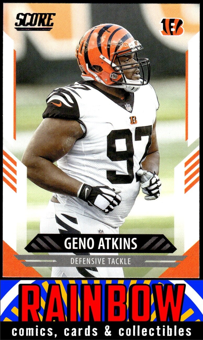 2021 Score #281 Geno Atkins Cincinnati Bengals | eBay