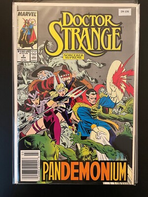 Doctor Strange 3 News Stand Variant High Grade Marvel Comic Book D9-106 ...