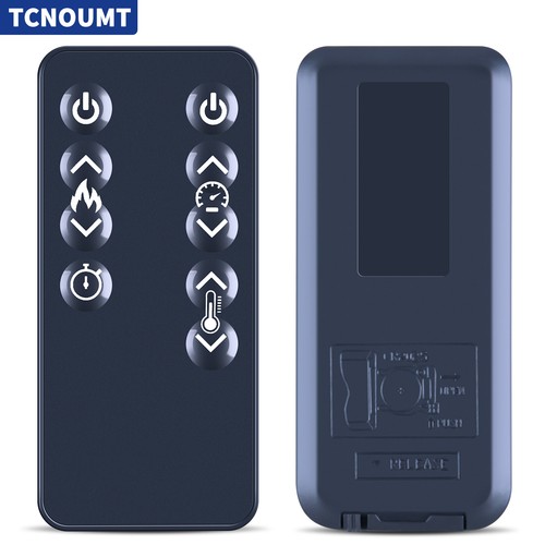 Replacement Remote Control For Electric Fireplace Infrared Quartz Space ...