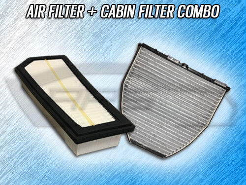 AIR FILTER CABIN FILTER COMBO FOR 12-15 MERCEDES-BENZ C250 - 1.8L TURBO ...