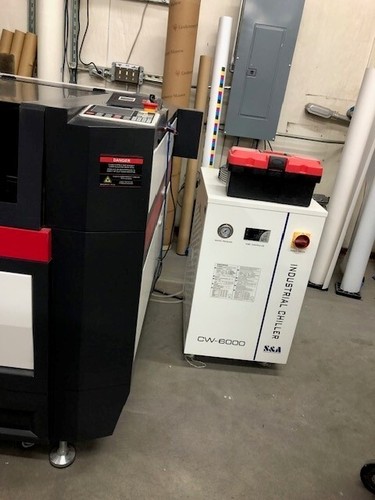 Boss HP3655 laser engraver cutter machine with Co2 metal cutting ...