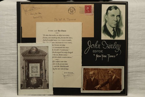 NobleSpirit NO RESERVE(PA) NYT Editor John Finley Signature Collection ...