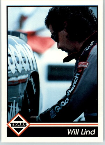 Will Lind - 1992 Traks - #95 - Racing | eBay