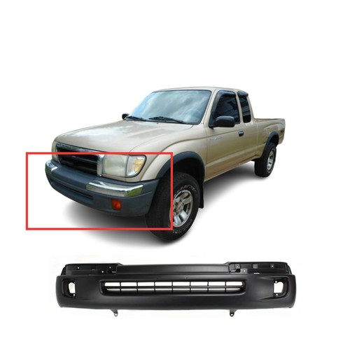 Primed Front Bumper Cover for 1998-2000 Toyota Tacoma 5391104090 ...