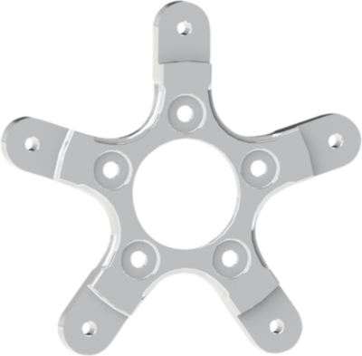 Arlen Ness Billet Wheel Chrome Brake Rotor Adapter Kit Harley Touring ...