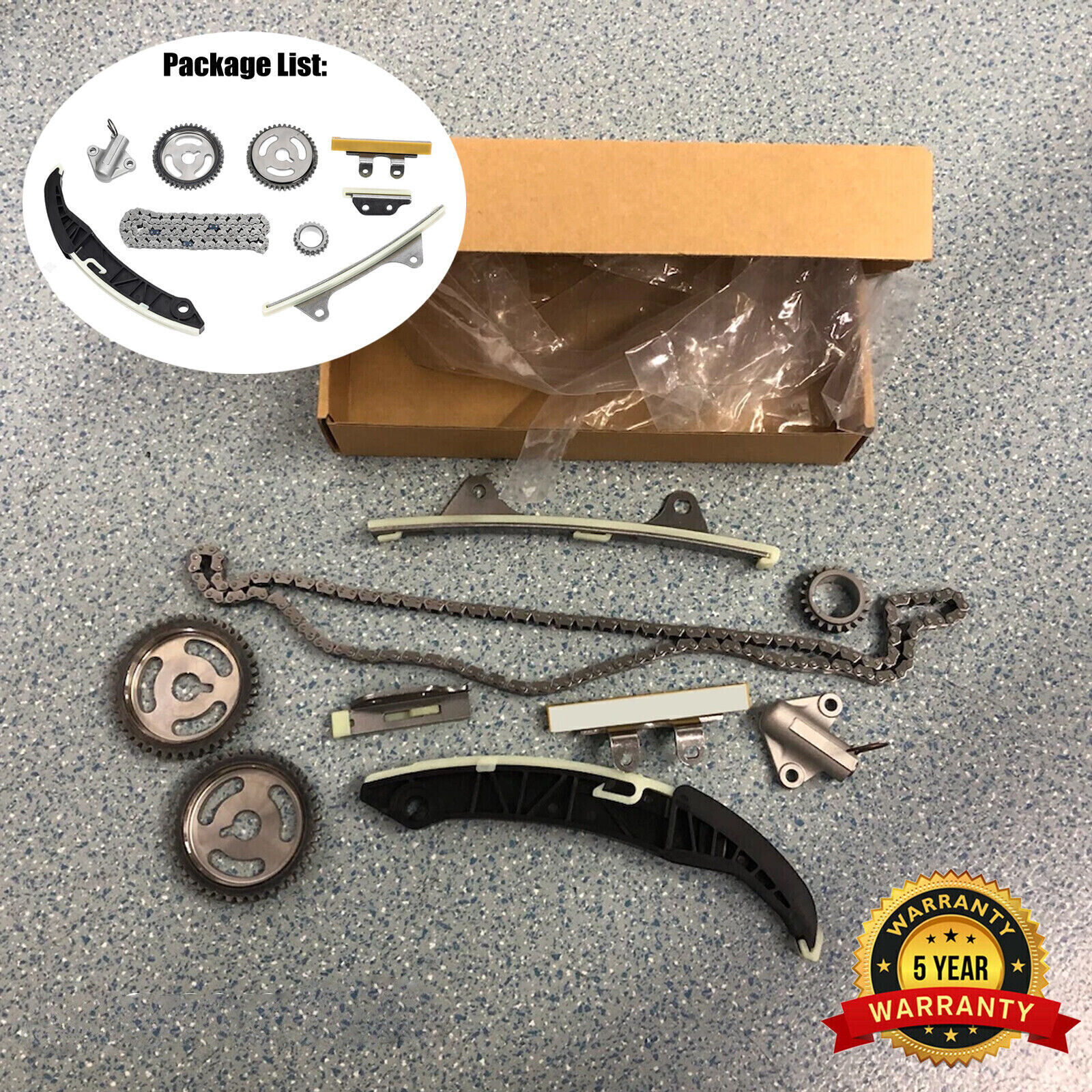 UPRATED TIMING CHAIN KIT SET FOR HYUNDAI I10 I20 KIA PICANTO RIO 1.2 ...