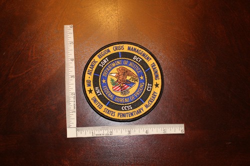 Bureau of Prisons Patch 2004 CMT SORT, DCT, HNT USP McCreary KY | eBay