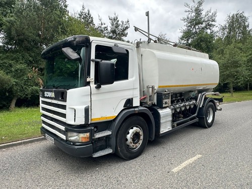 2002 SCANIA 94D 230 4X2 13,000 LTR FUEL TANKER 5 COMPARTMENTS MANUAL ...