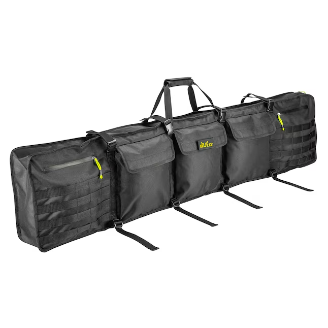 UTV Black Gun Carrier Holder Tool Rack Storage Bags Soft Case Rifle ...