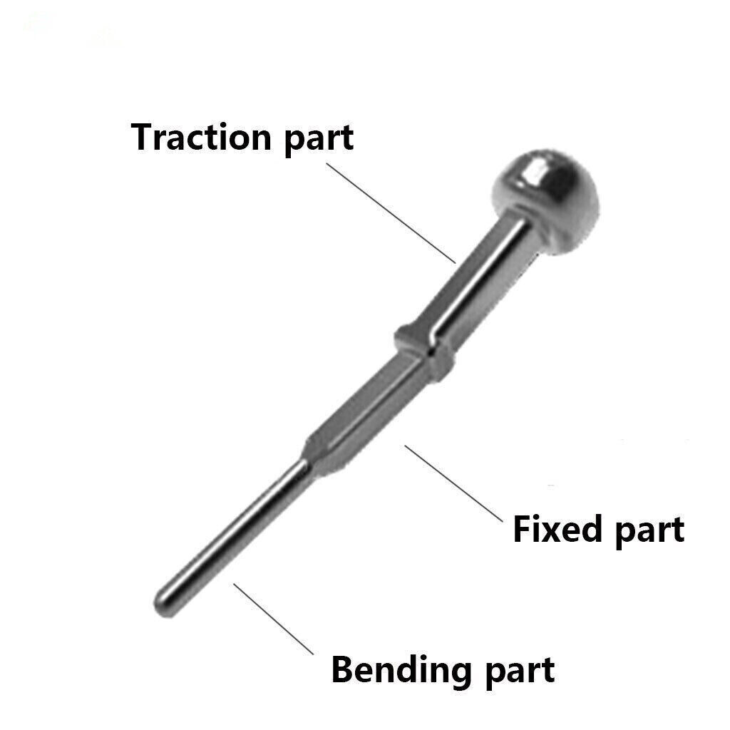 1 Pack Dental Orthodontic Self-Ligating Bracket Hooks Crimpable Button Traction | eBay