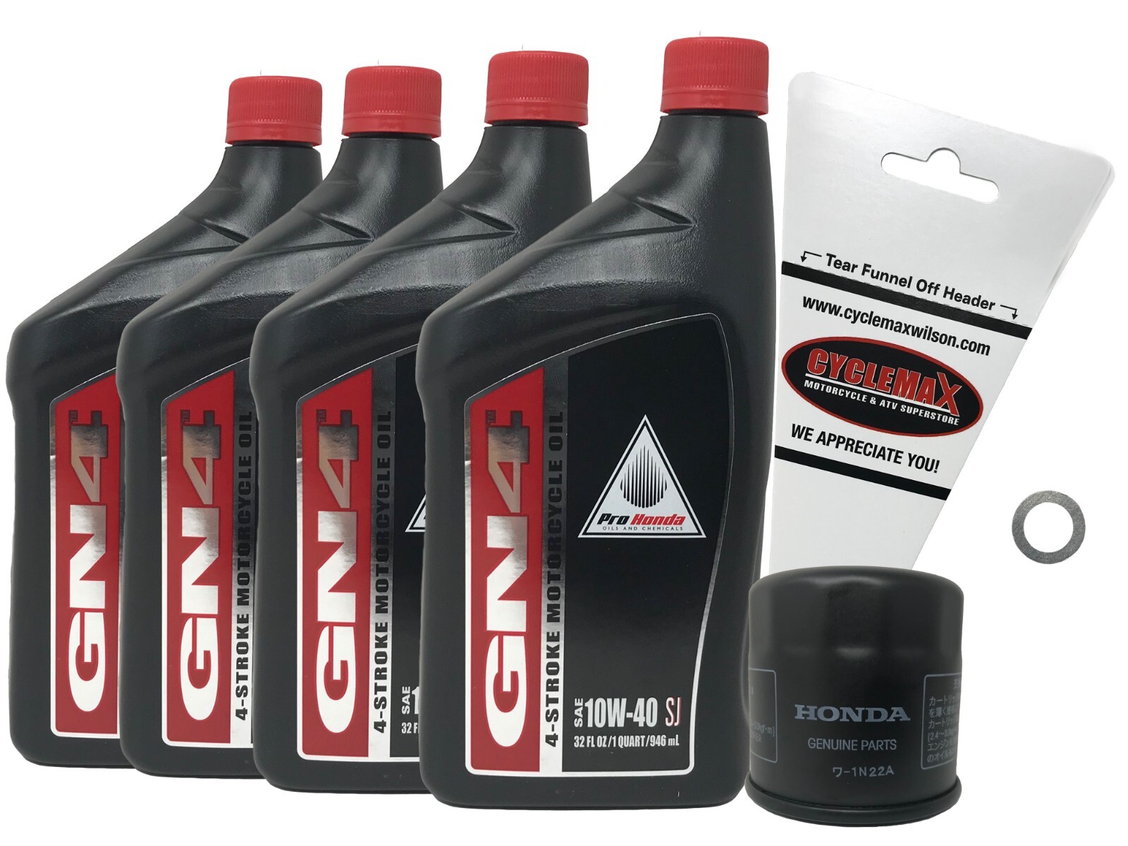 Cyclemax Genuine OEM 2009 Honda NSA700 NSA 700 10W-40 Oil Change Kit | eBay