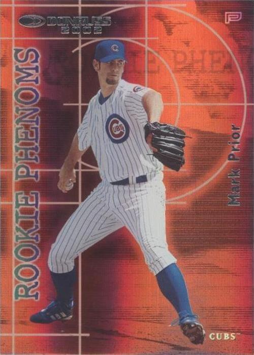2002 Donruss The Rookies - Rookie Phenoms Mark Prior #RP-5 /1000 for ...