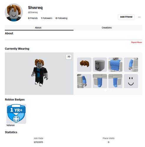 Roblox Rare Username - Old 2015 Default Bacon Skin - Instant Delivery ...