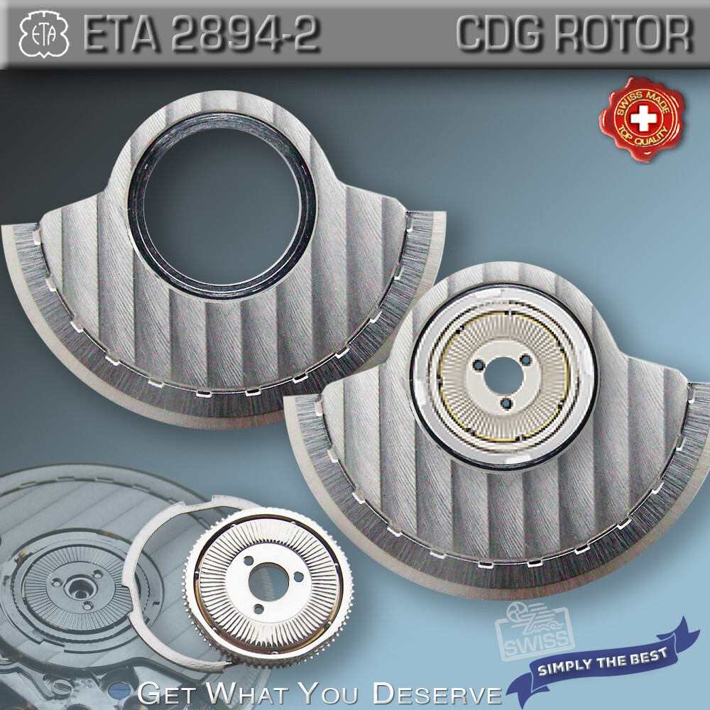 ROTOR FOR MOVEMENT ETA 2894 - CHOOSE WITH OR WITHOUT BALL BEARING | eBay