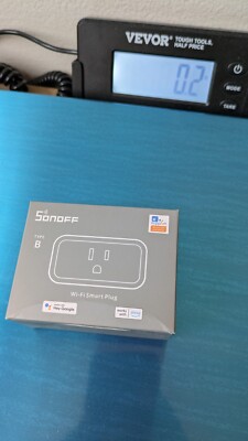 SONOFF S40 15A WiFi Smart Plug with Energy Monitor, Work with Alexa ...