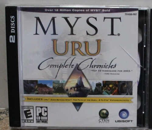 Myst URU: Complete Chronicles (PC CD-ROM) | eBay