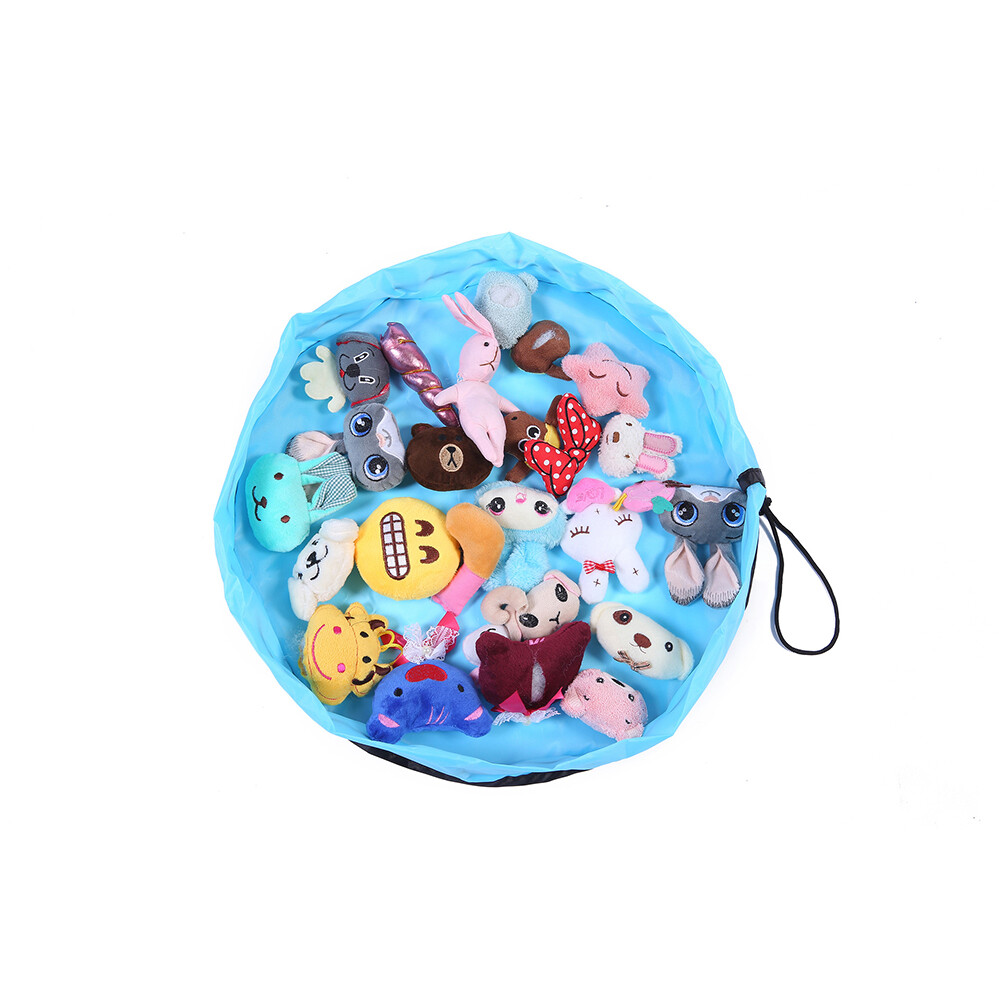 150cm Large Kids Play Mat Bag Portable Toys Storage Organizer BrikBag ...