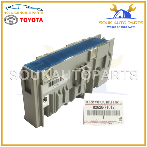 82620-71012 Genuine Toyota BLOCK ASSY, FUSIBLE LINK 8262071012 OEM | eBay