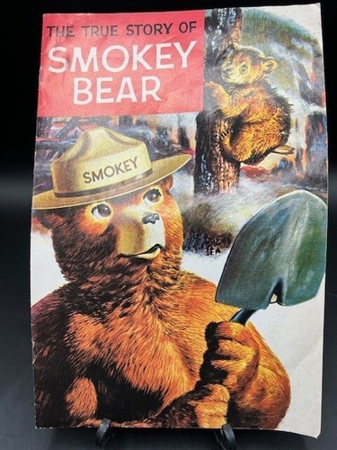 Vintage 1969 The True Story Of Smokey Bear Comic Book Western ...
