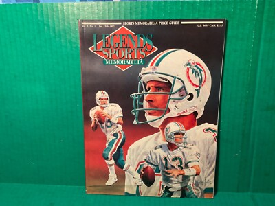 VINTAGE - LEGENDS Sports Memorabilia - DAN MORINO - w/Uncut Sports ...