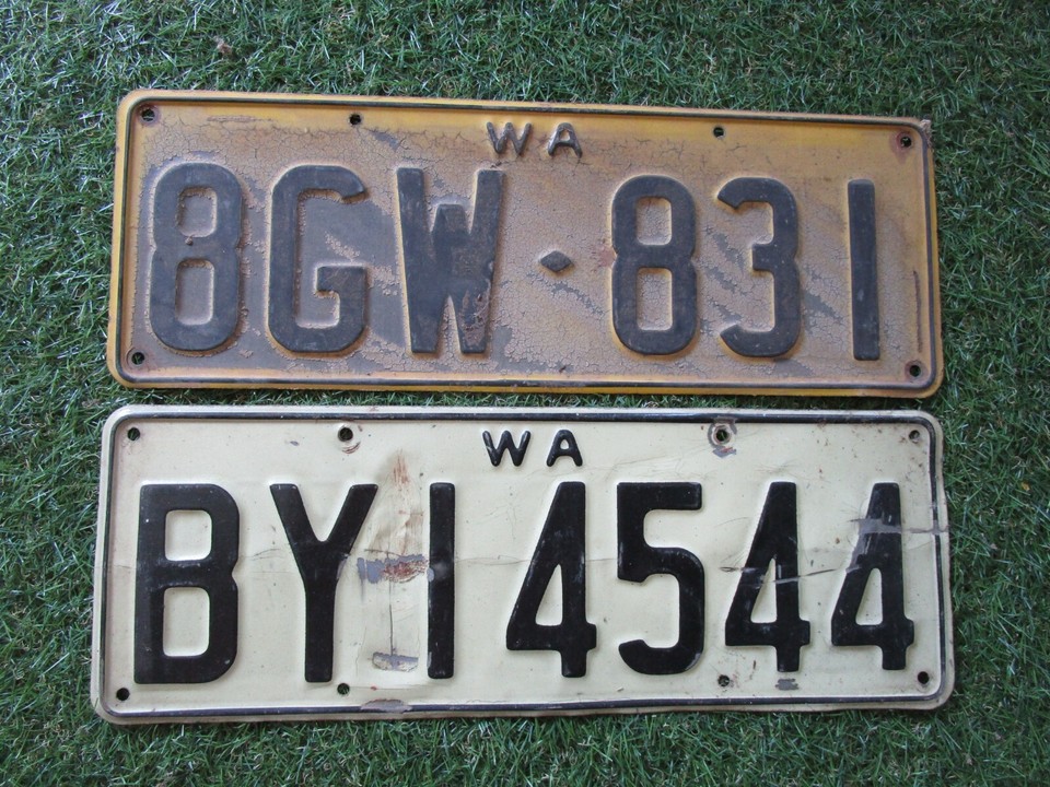 Western Australia Roadkill Quality Roughies Licence Number Plates X 20 ...