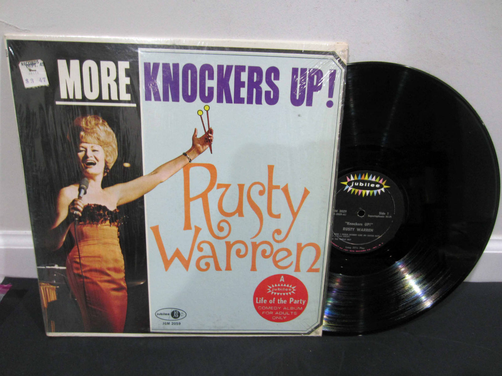 RUSTY WARREN More Knockers Up! Adult Comedy 12" Vinyl Record Album LP ...