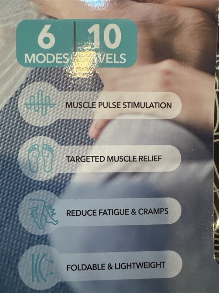 FlexWorks Electro Pulse Foot Massager 6 Modes & 10 Levels | eBay