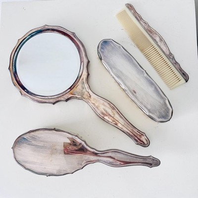 Vintage Vanity Set GERO Silver-plated 75 made in Netherlands | eBay
