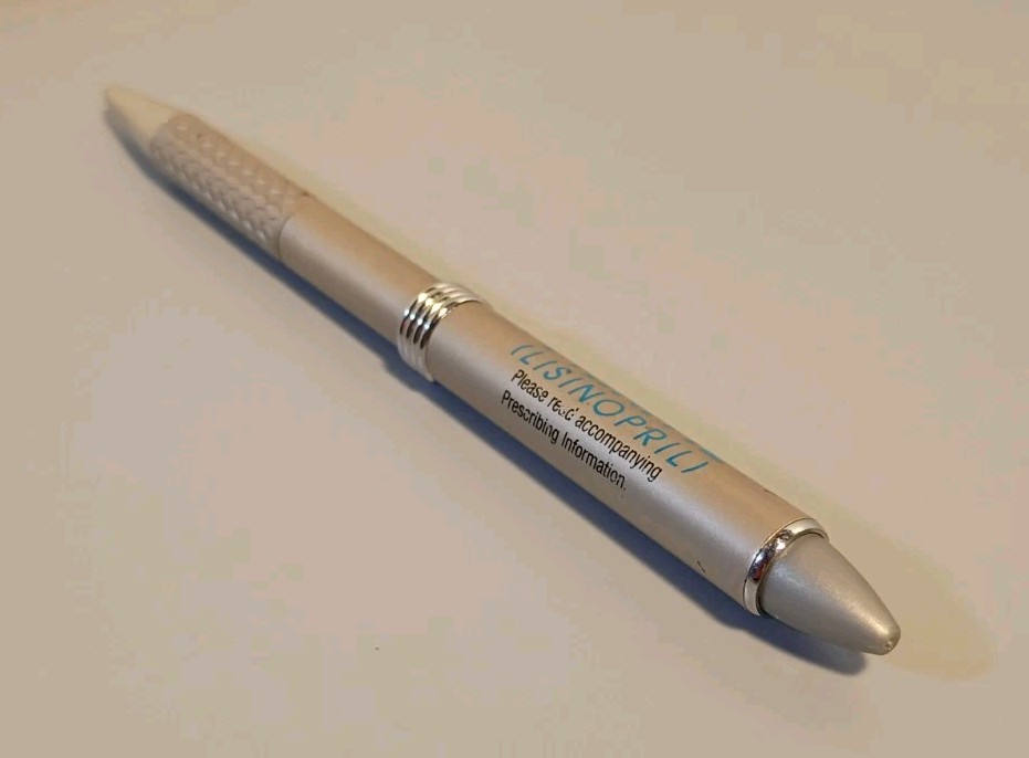 Original Metal Prinivil® Drug Rep Pharmaceutical Rare Promo Pen 🖋️ | eBay