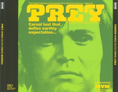 IVOR SLANEY - TERROR/PREY: THE ORIGINAL UNRELEASED SOUNDTRACK NEW CD ...