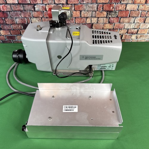 Agilent IDP-3 Dry Scroll Vacuum Pump G7077-80057 + G3870-60600 Power ...