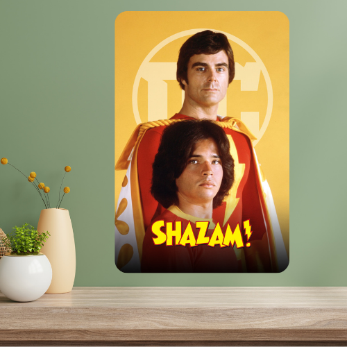 Shazam 8 x 12 Metal TV Show Poster Sign | eBay