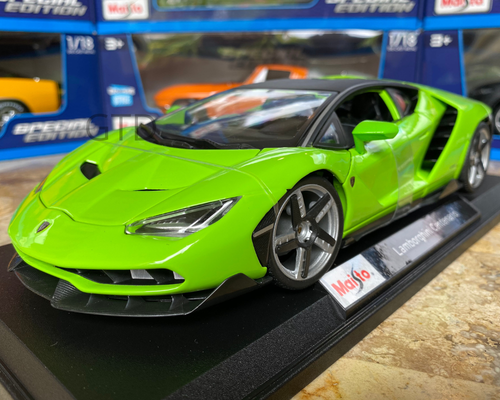 Lamborghini Centenario Maisto White Diecast Metal 1:18 Scale Model Car ...