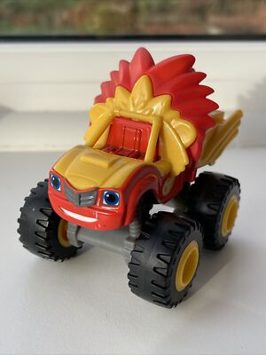 LION BLAZE Blaze and The Monster Machines Diecast Race Car | eBay UK