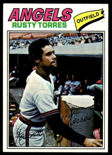 1977 Topps Rusty Torres California Angels #224 | eBay