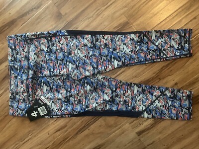 Four laps Leggings Confetti Camo $108 New With Tags Size Small | eBay