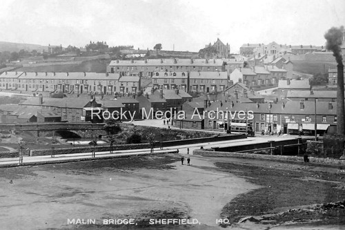 lcv-57 Malin Bridge, Sheffield, Yorkshire 1916. Photo | eBay