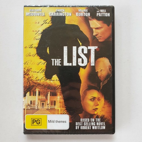 The List (DVD, 2007) PAL Region 4 (Malcolm McDowell, Chuck Carrington ...